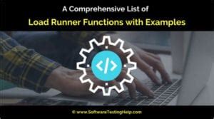 Vugen Runtime Settings Load Testing With Loadrunner Tutorial