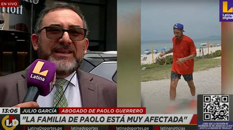 Ayer Las Amenazas Adquirieron Otro Matiz Abogado De Paolo Guerrero
