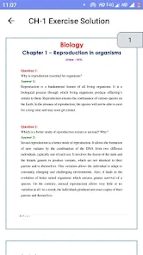Class 12 Biology Ncert Solutio For Android Download