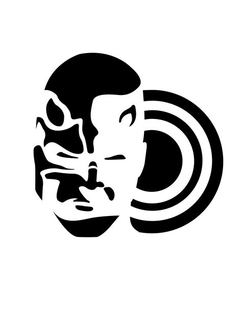 Marvel Daredevil Pumpkin Stencil Pumpkin Pattern Pumpkin