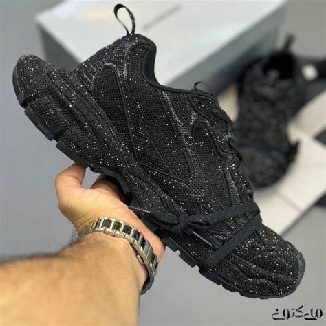 خرید کفش بالنسیاگا 10 ایکس لارج مشکی طوسی مای کتونی