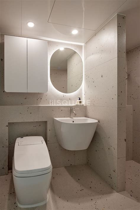 고양시 30평대 아파트 조적파티션 욕실 인테리어