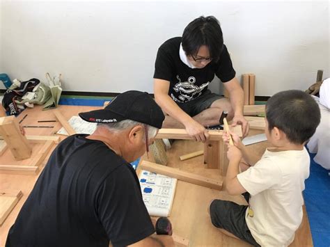 夏休み木工教室 木工教室ふじみ野 失敗しないリフォームなら朝日工務店｜埼玉県ふじみ野市、富士見市、三芳町、川越市