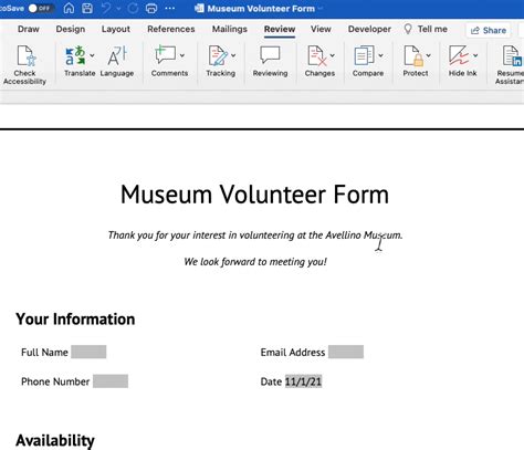 How To Create A Fillable Form In Word Templates ClickUp