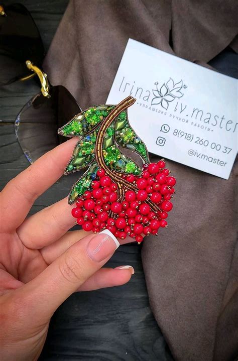 😍Брошки😍Брошь😍Броши😍Брошка😍brooch On Instagram Брошь Рябина