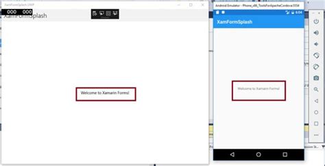 Splash Screen In Xamarin Forms Application For Android And Uwp