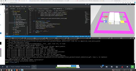 [bug] final project object detection node ros 2 perception in 5 days