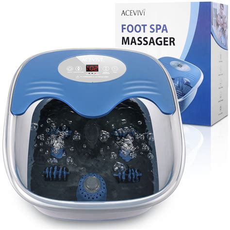 Foot Spa With Heat And Massage And Jets Heated Foot Bath Massager With