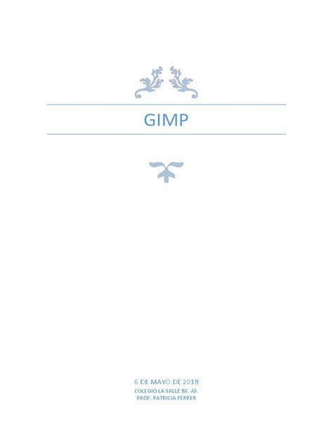práctica guiada gimp pdf ventana informática point and click