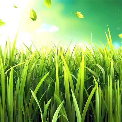 Green Grass Background Realistic Style Images Free Download On Freepik