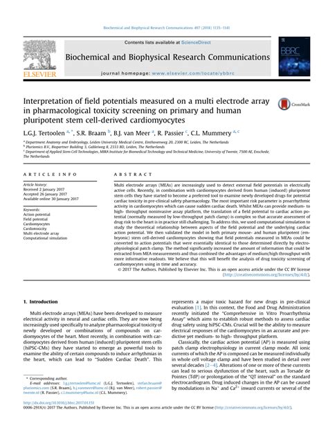 Pdf Interpretation Of Field Potentials Measured On A Multi Electrode
