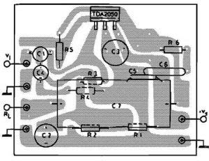 32W Power Amplifier TDA2050 Single Supply TRONICSpro