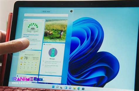 آموزش اضافه کردن ویجت به دسکتاپ ویندوز 11 ایرانی متا