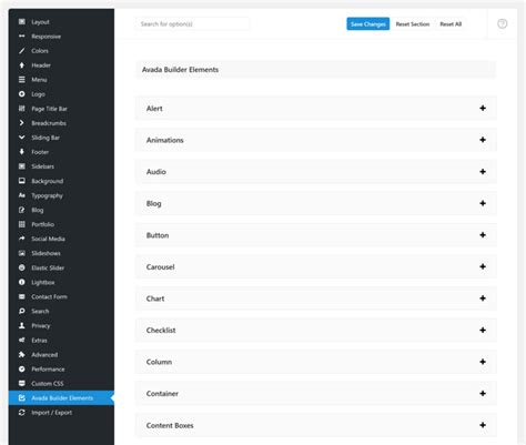 How To Use The Avada Builder Options Avada Website Builder