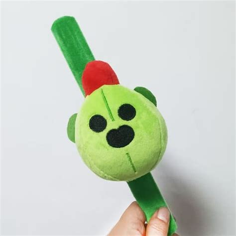 8cm Spike Brawl Stars Plush Dolls Bang Bang Bracelet Brawl Stars