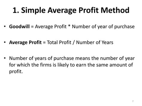 ValuationofGoodwill Ppt Pptx