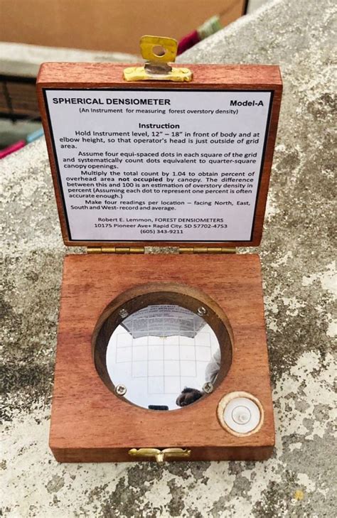 Convex Spherical Crown Densiometer ~ Spherical Densiometer Essential