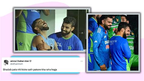 The New It Couple Shadab Khan And Virat Kohlis Friendship Sparks