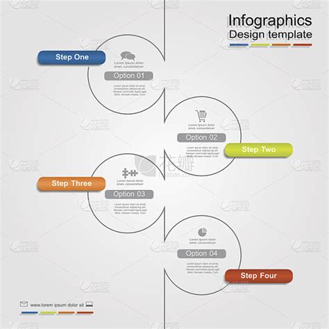 信息图表模板与地方为您的数据。矢量插图。