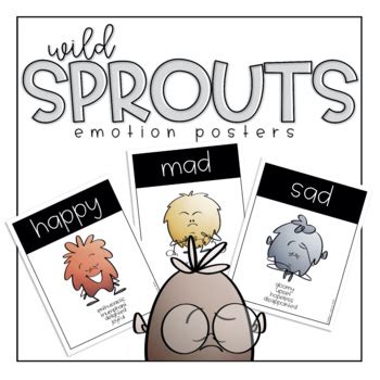 Wild Sprouts Emotion Posters By Seedlings To Sprouts Tpt