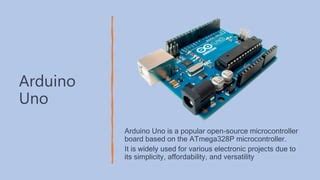 Arduino Based Automatic Plant Irrigation System Pptx