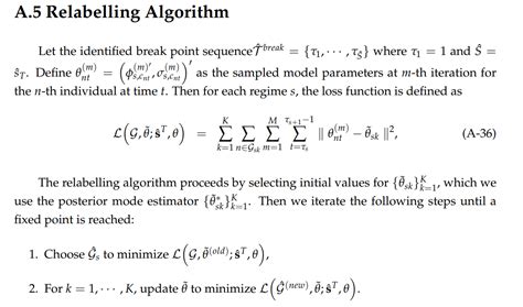 Bayesian Loss Function Definiton For Relabelling Cross Validated