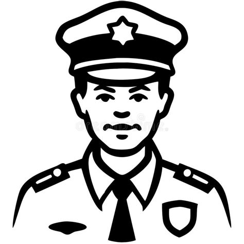Police Officer Vector Illustration For Educational And Graphic Design