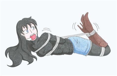 Rachel Hogtied By Aramirn123 On Deviantart