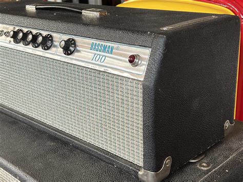 1973 Fender Bassman 100 Halfstack Id 3809 Captain Guitar