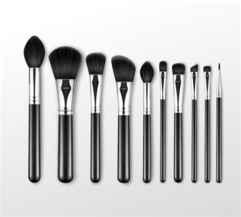 Premium Vector Set Of Black Clean Professional Makeup Concealer