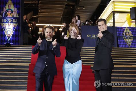 영화 아가일 내한 레드카펫 행사 연합뉴스