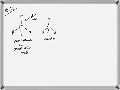Solved Explain Why The Melting Point Of Methyl Fluoride Ch3f 142∘c