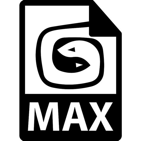 Max File Format Variant Vector Svg Icon Svg Repo