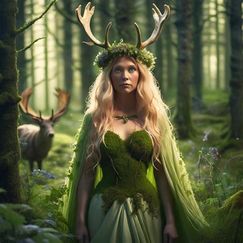 Mielikki The Forest Goddess Mythlok