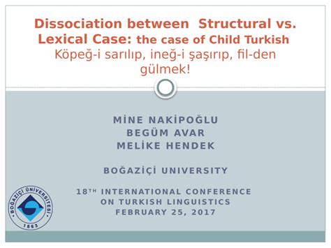 Pdf Dissociation Between Lexical Case And Structural Case