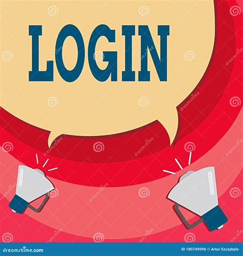 Handwriting Text Writing Login Concept Meaning Entering Website Blog Using Username And