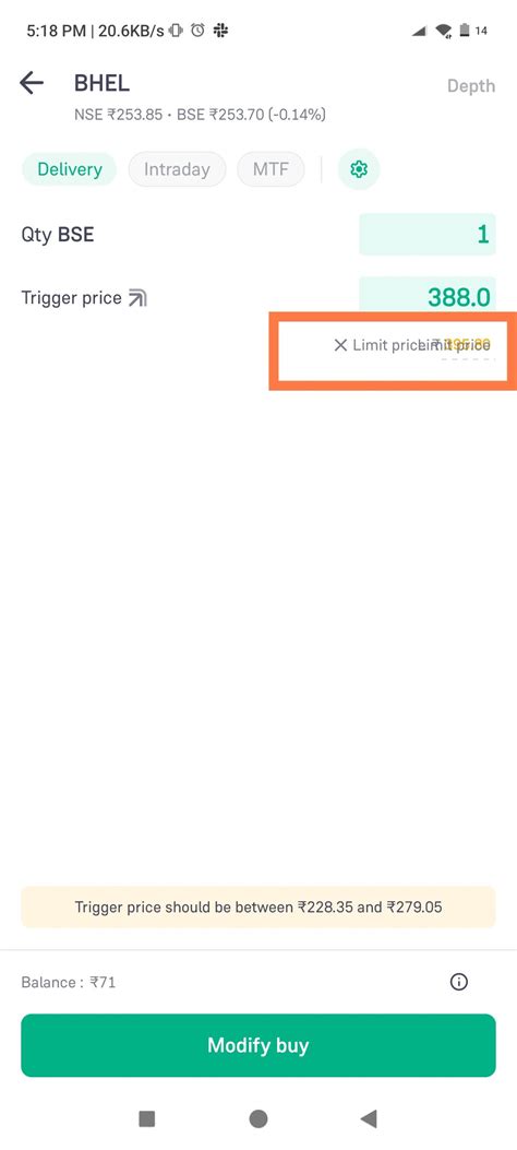 Shoeb Ansari On Linkedin Groww On Your Order Pad Limit Price Text Is Getting Overlapped On Input