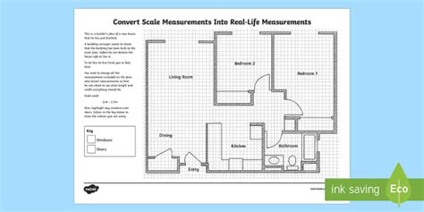 Scale Floor Plan