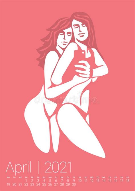 Vector Erotic Calendar Stock Vector Illustration Of Cover