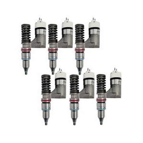 6 Pcs Fuel Injector 249 0709 239 4909 For Caterpillar Cat Engine C15 3