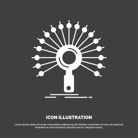 Data Information Informational Network Retrieval Icon Glyph Vector Symbol For Ui And Ux