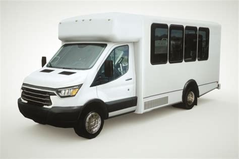 Generic Shuttle Bus Van 3d Model Turbosquid 1385123