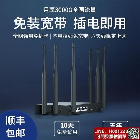 【促銷】4g無線路由器免插卡全網通無限高速流量網卡工業級5g Cpe農村智能轉有線網絡移動隨身wifi免裝寬帶上網設備 露天市集 全台