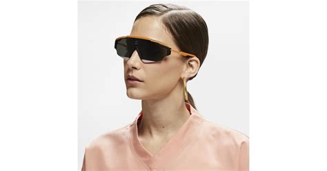 Nike Unisex Marquee Edge Sunglasses In Orange In Natural Lyst