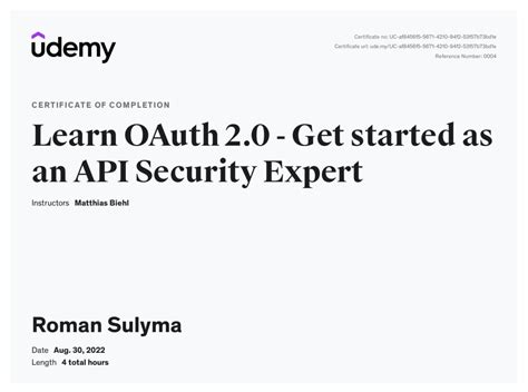 Roman Sulyma On Linkedin Udemy Course Completion Certificate