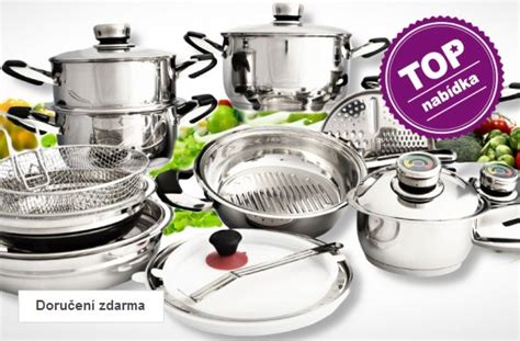Akce Kuchy Sk Vybaven Kompletn Sada Nerez Hrnc Za K Vykupto Cz