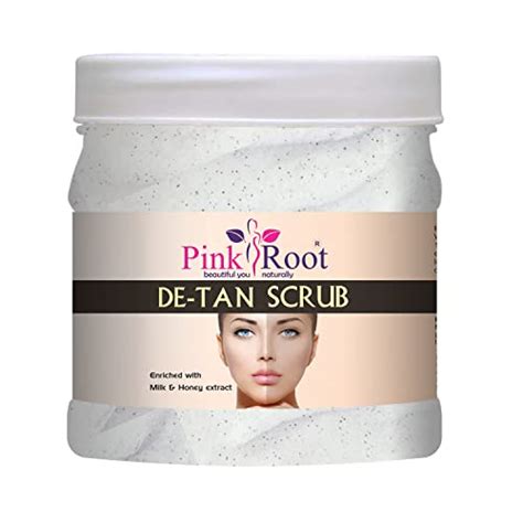 Pink Root DE TAN Scrub Enriched With Milk Honey Extract 500gm Price