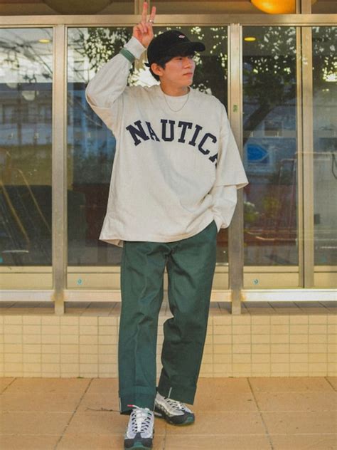しゃちょー｜dickiesのチノパンツを使ったコーディネート Wear
