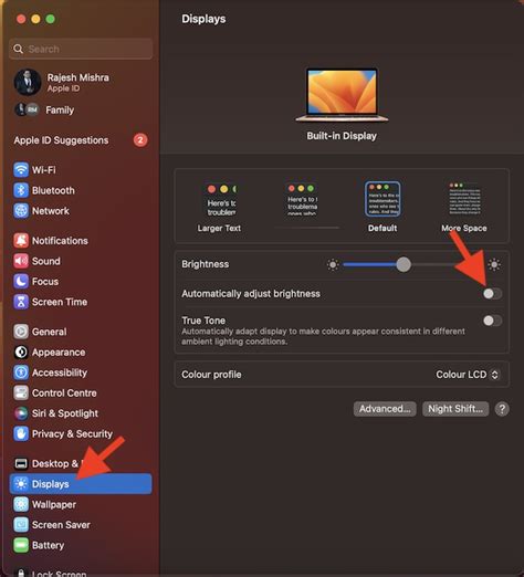 Enable Or Disable Auto Brightness In Macos 14 Sonoma