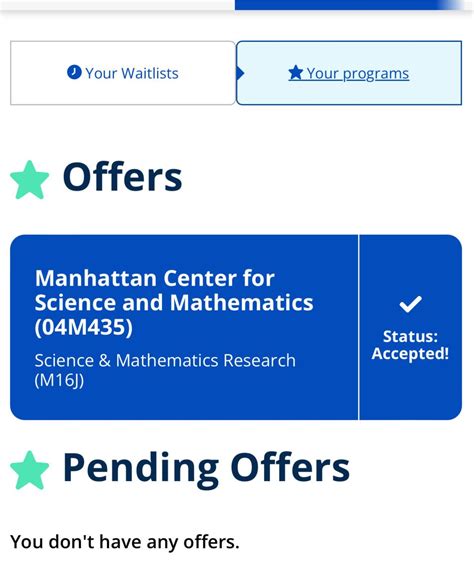 I Got Into Mcsm Rshsat
